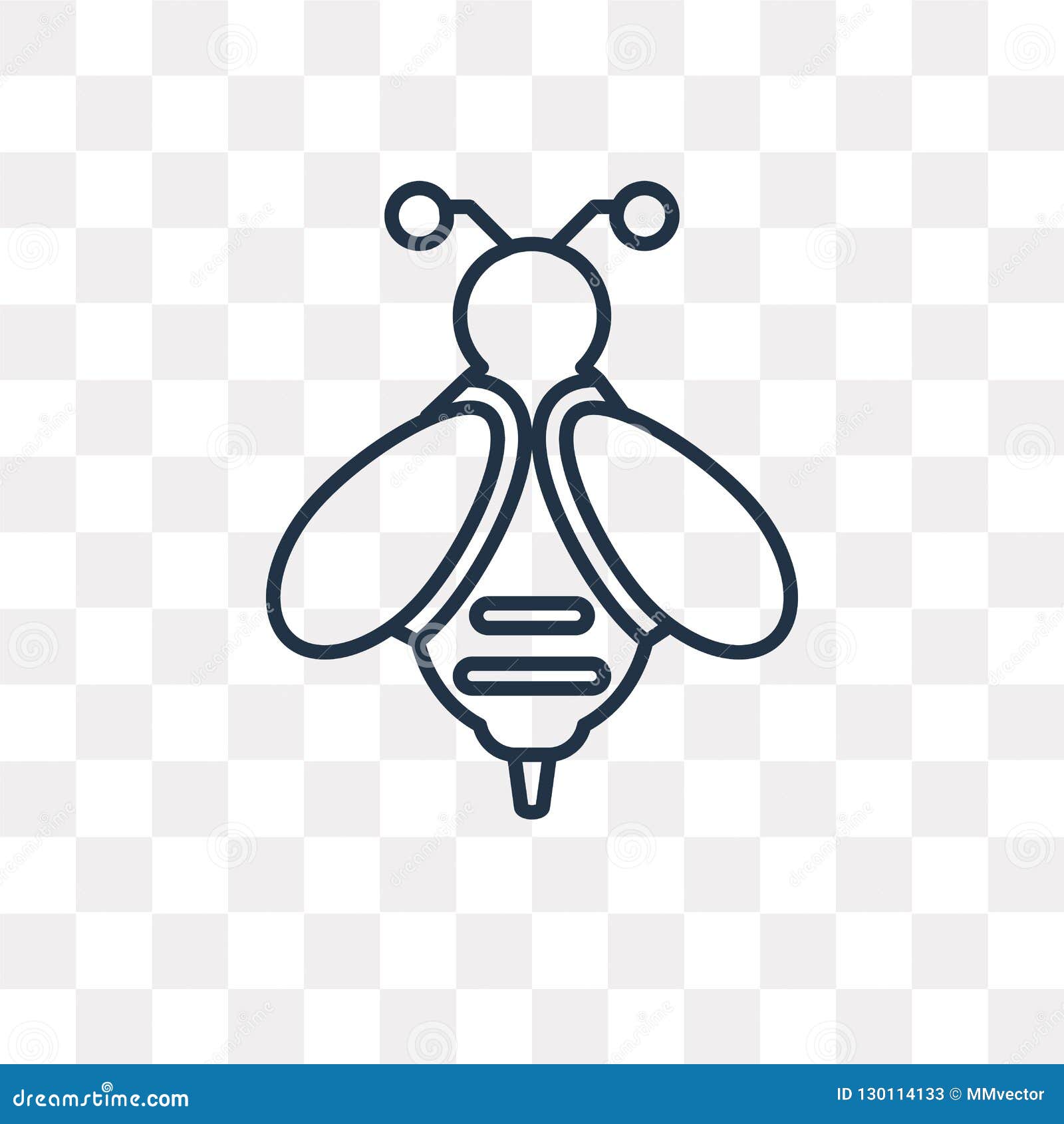 Linear Bees Icon From Agriculture Farming And Gardening Outline ...