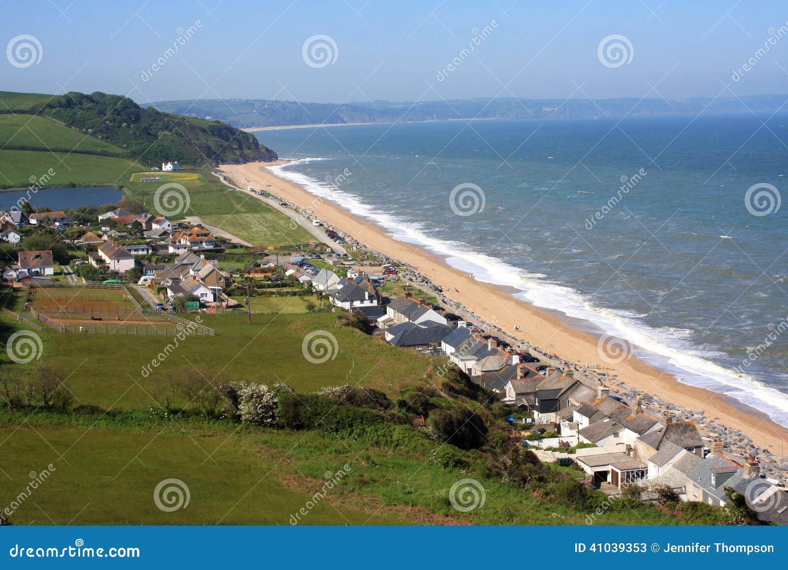 Beesands Beach stock image. Image of waves, beach, surf - 41039353