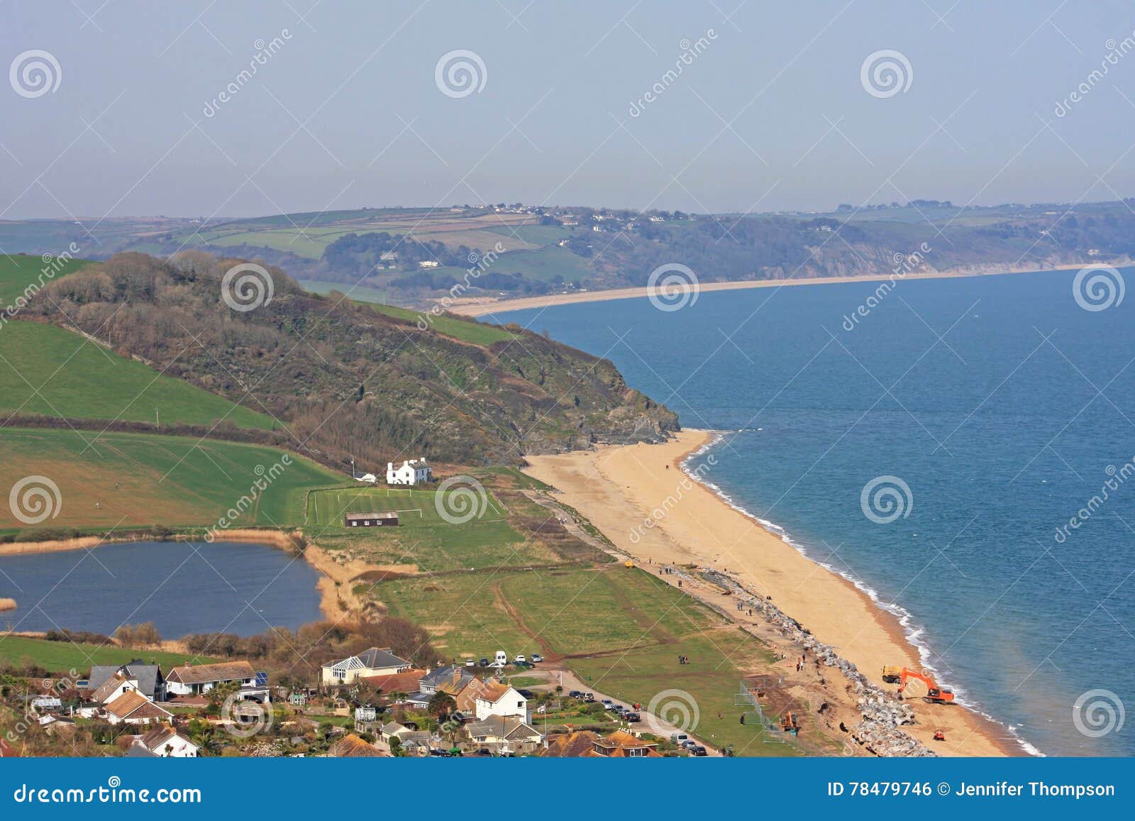 Beesands, Devon stock photo. Image of torcross, beesands - 78479746