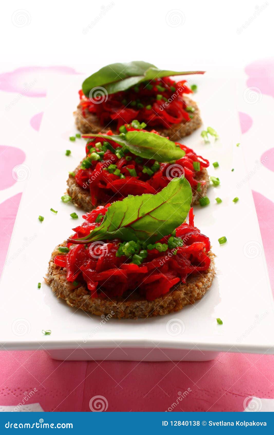 Beet appetizers stock photo. Image of lunch, healthy - 12840138