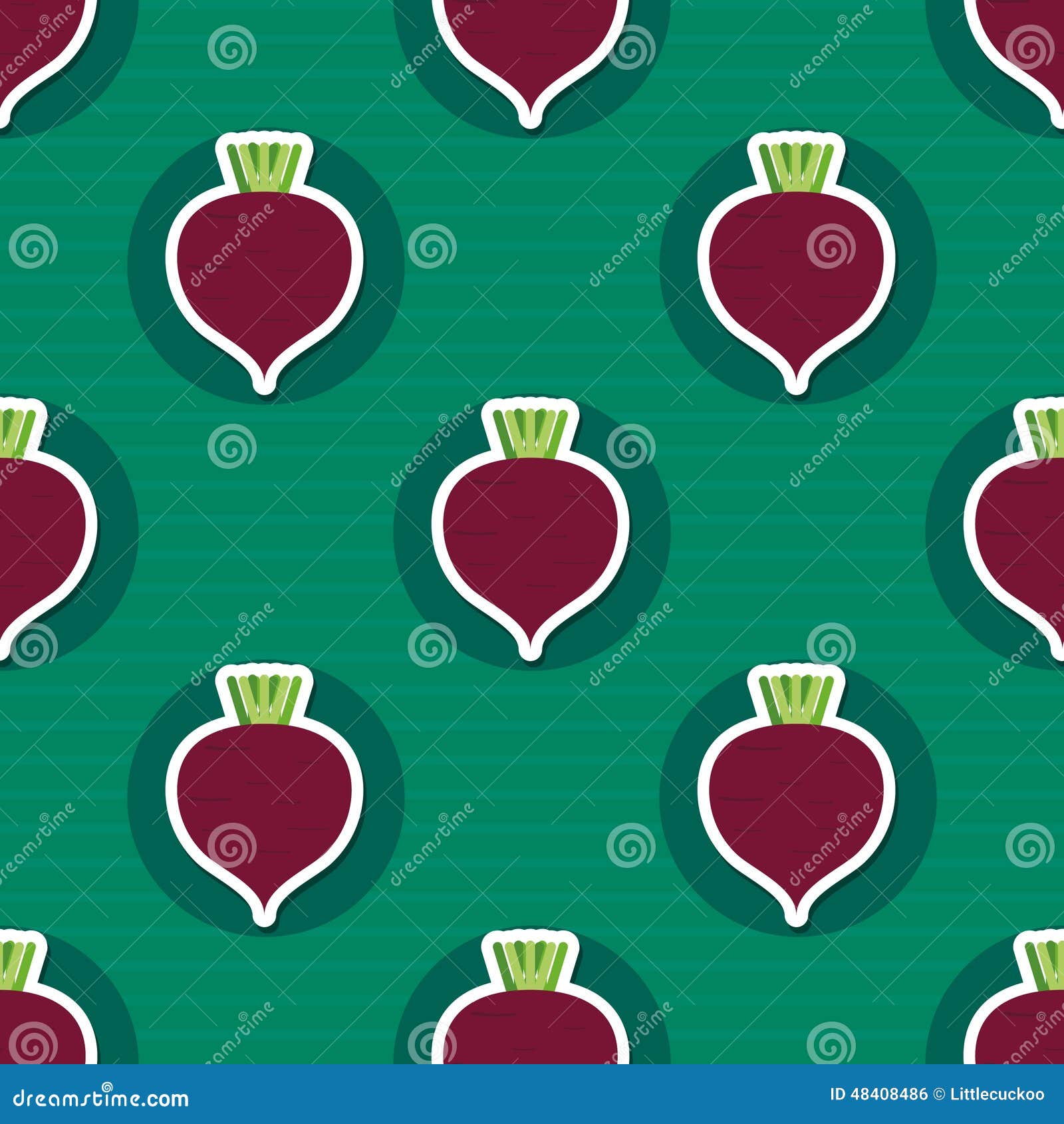 Beet Pattern. Seamless Texture with Beetroot Stock Vector ...