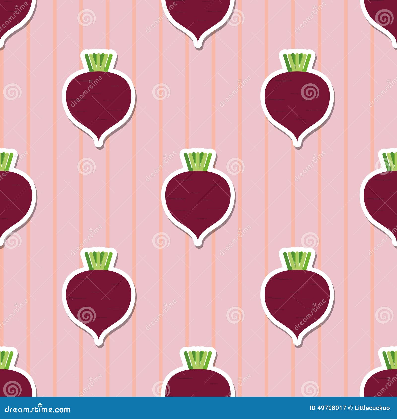 Beet Pattern. Seamless Texture with Beetroot Stock Vector ...
