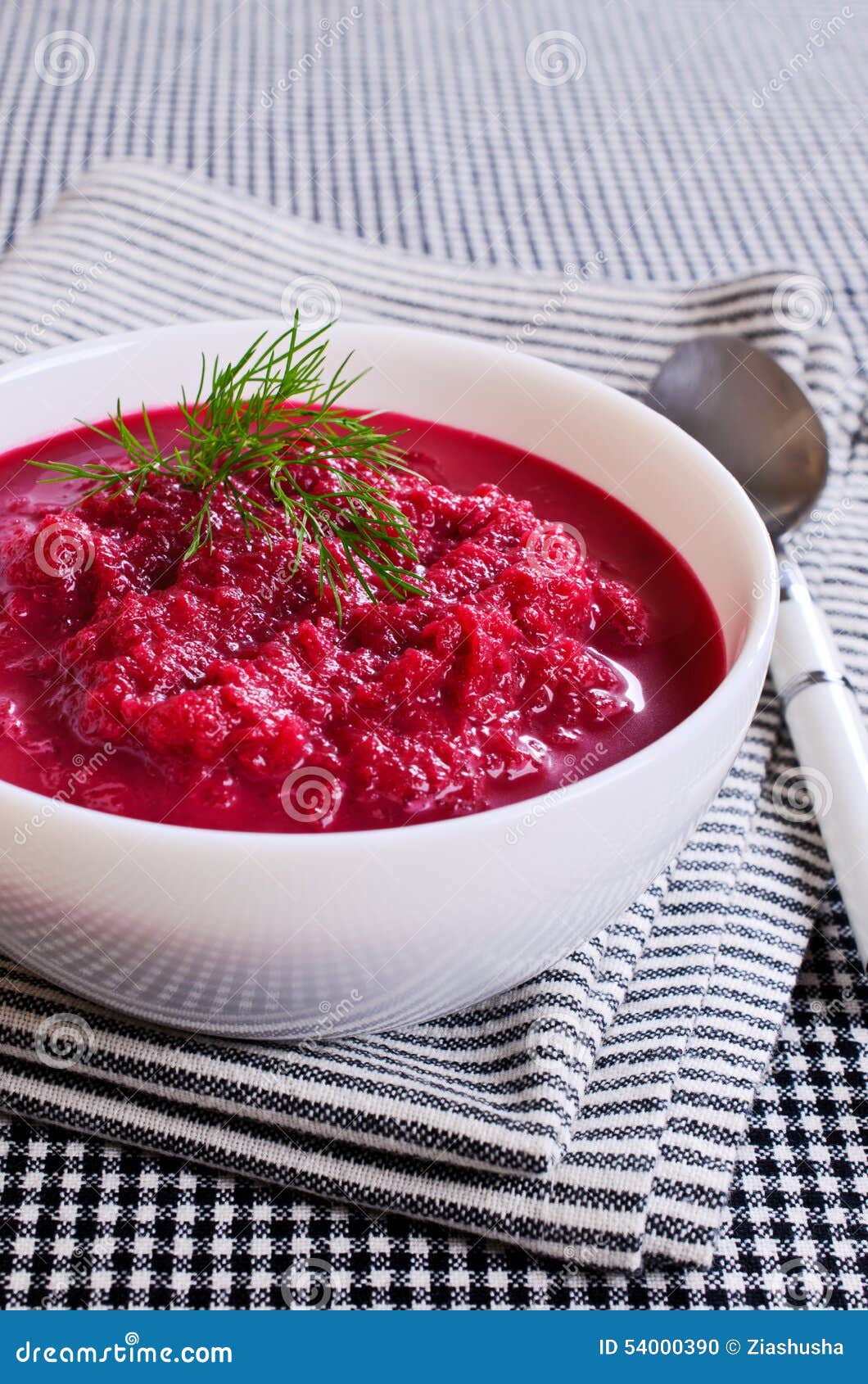 The beet soup stock photo. Image of ceramic, gourmet - 54000390