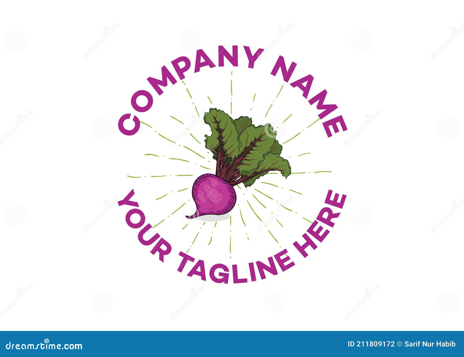 Beet Vector Vintage Round Badges, Emblems, Labels or Logos Stock Vector ...