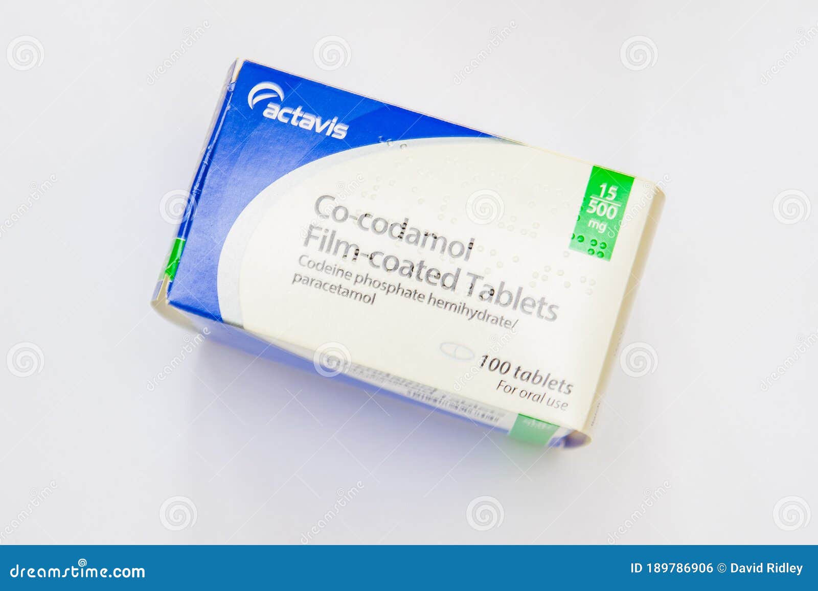 Beetham UK July 7th 2020 a Box of Unbranded Co-Codamol Pain-relief ...