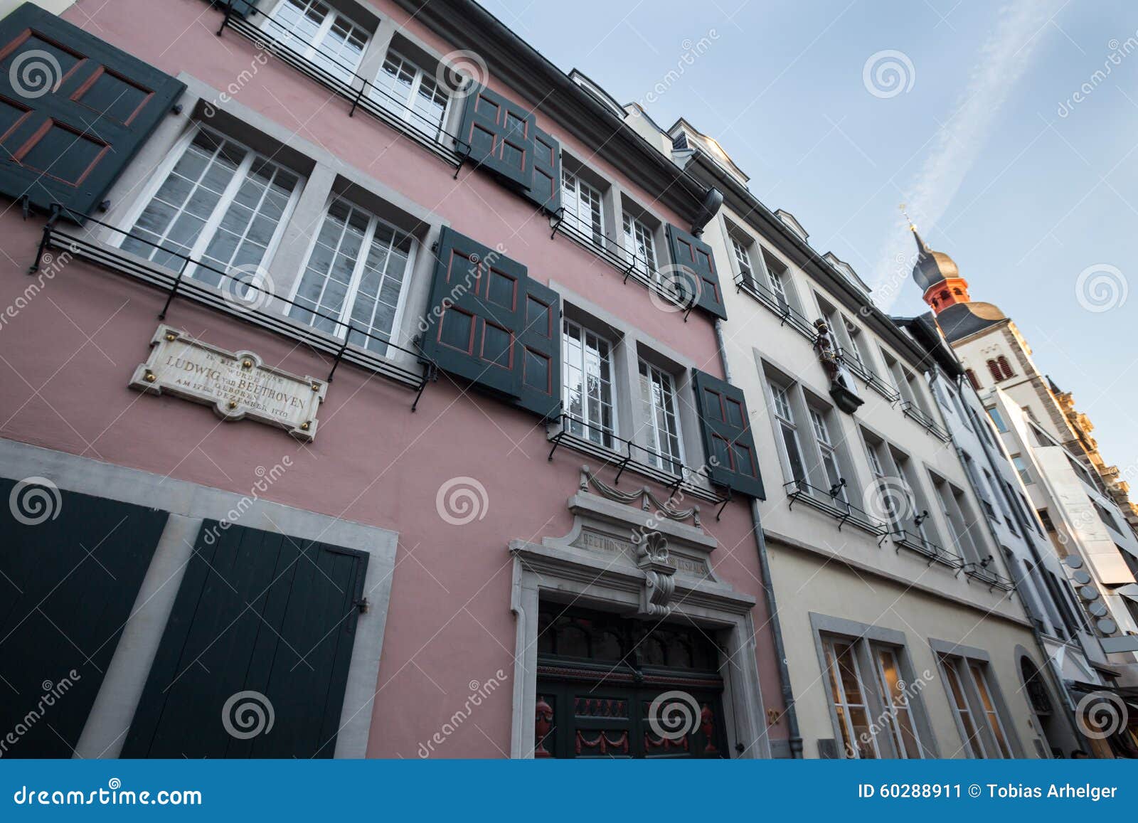 Beethoven Birth House Bonn Germany Stock Image - Image of number ...