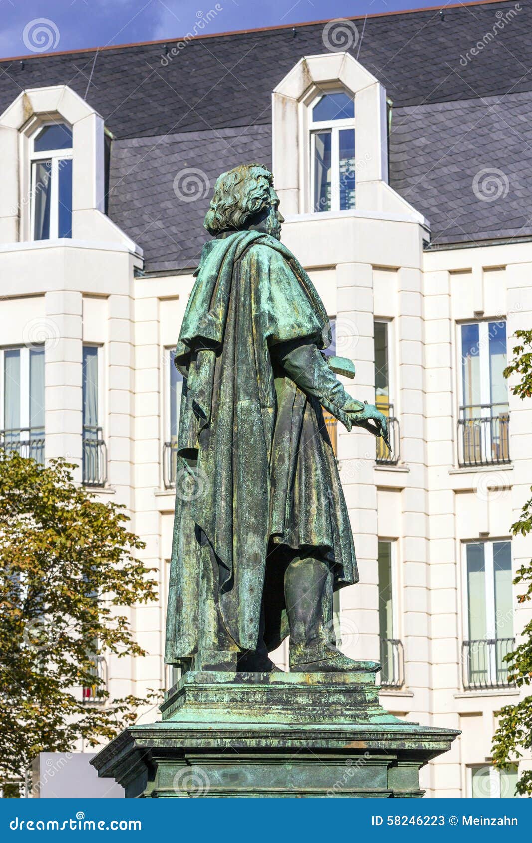 The Beethoven Monument on the Munsterplatz in Bonn Stock Image - Image ...