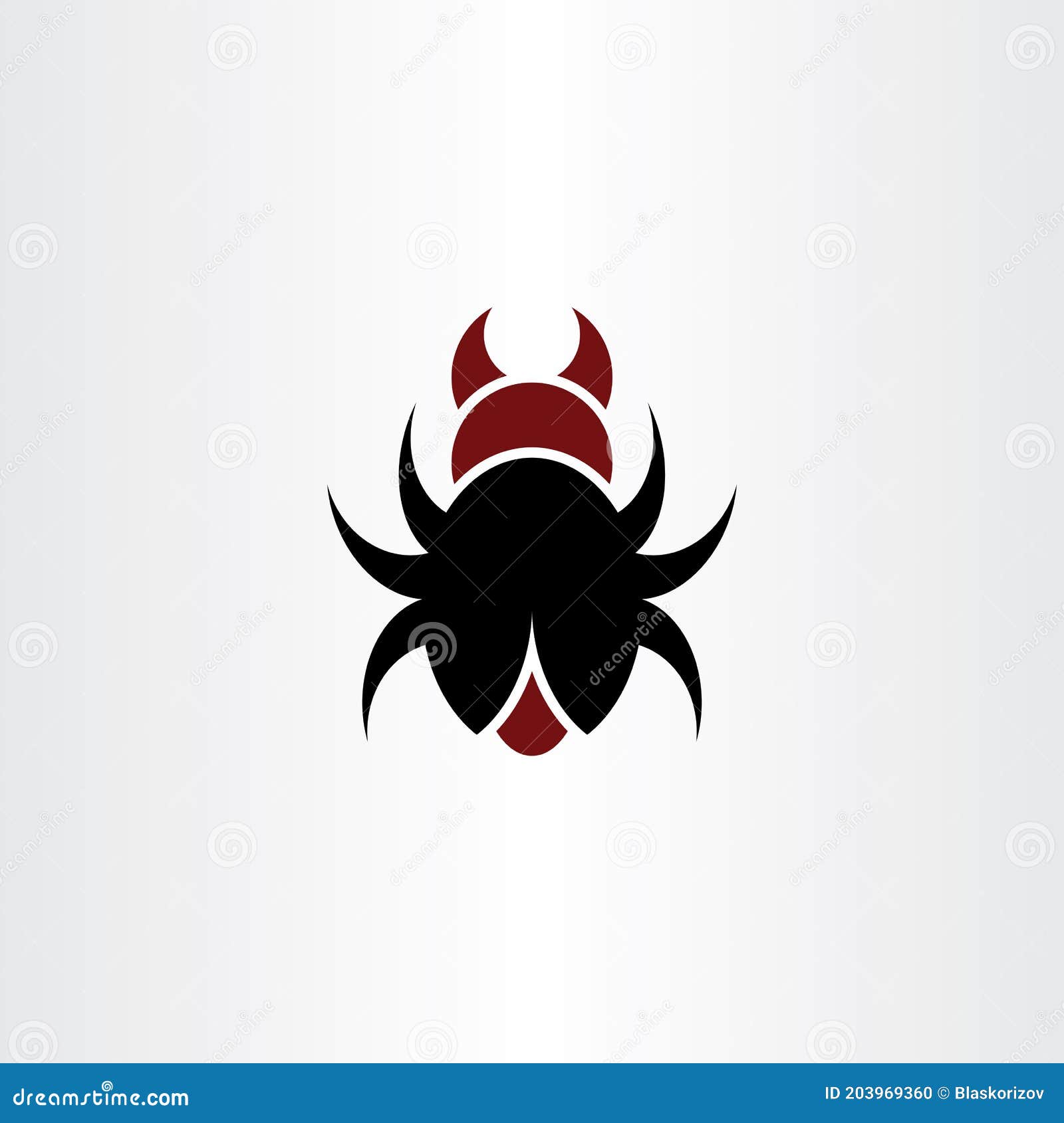 Beetle Bug Logo Symbol Icon Vector Element Stock Vector - Illustration ...