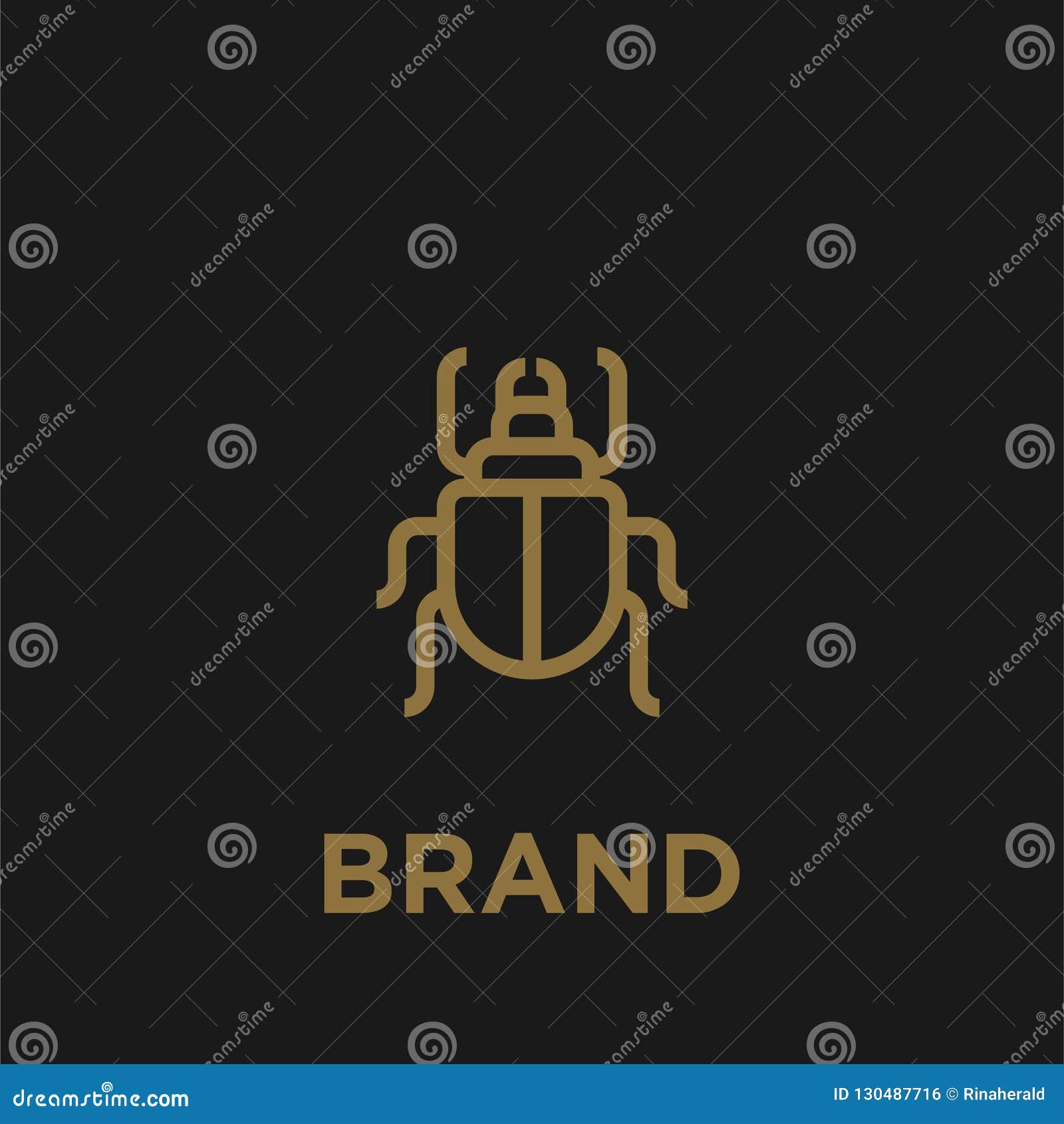 Beetle Logo Icon Designs Vector Illustration Stock Vector ...
