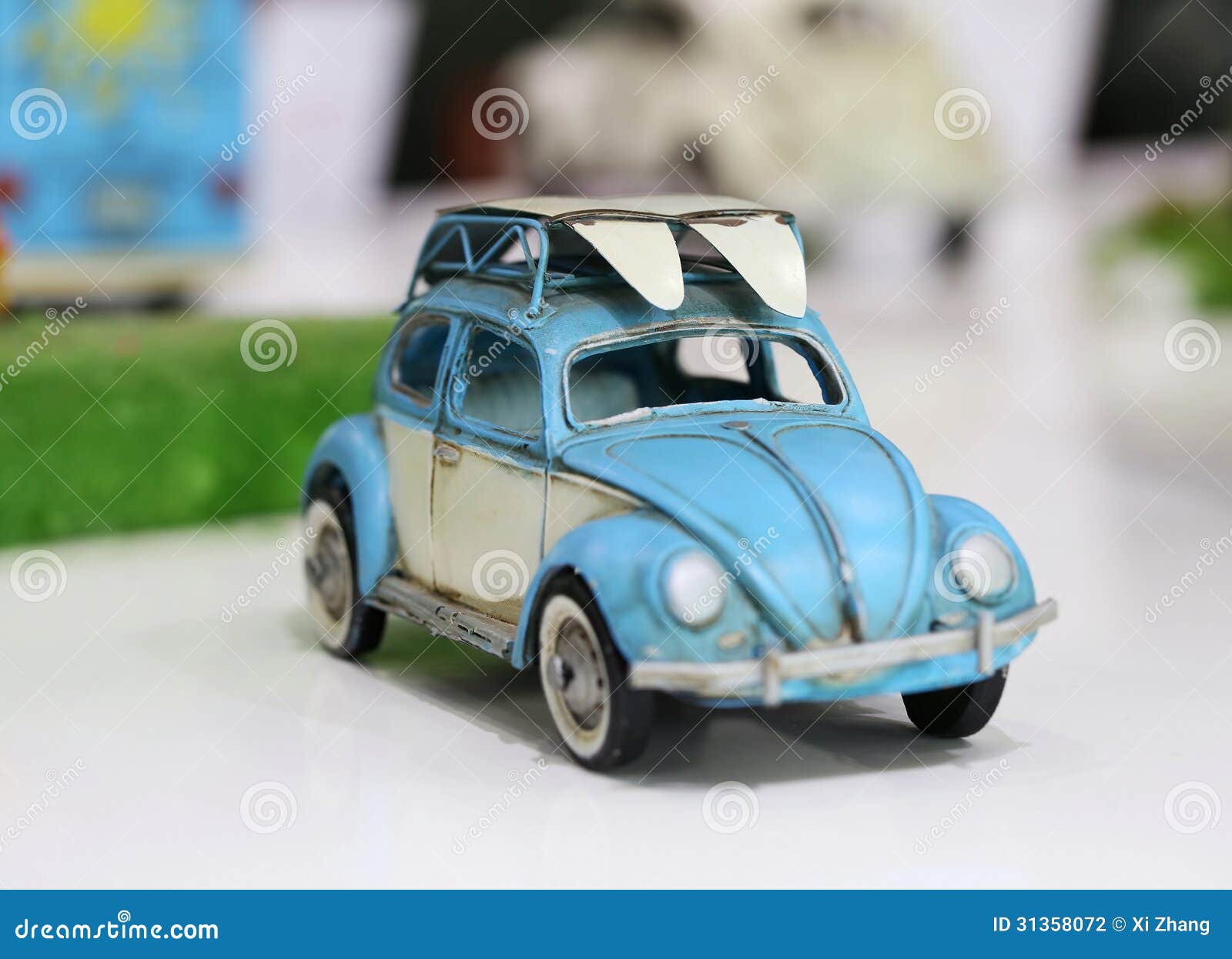 Beetle Toy Car stock photo. Image of white, shiny, clean - 31358072