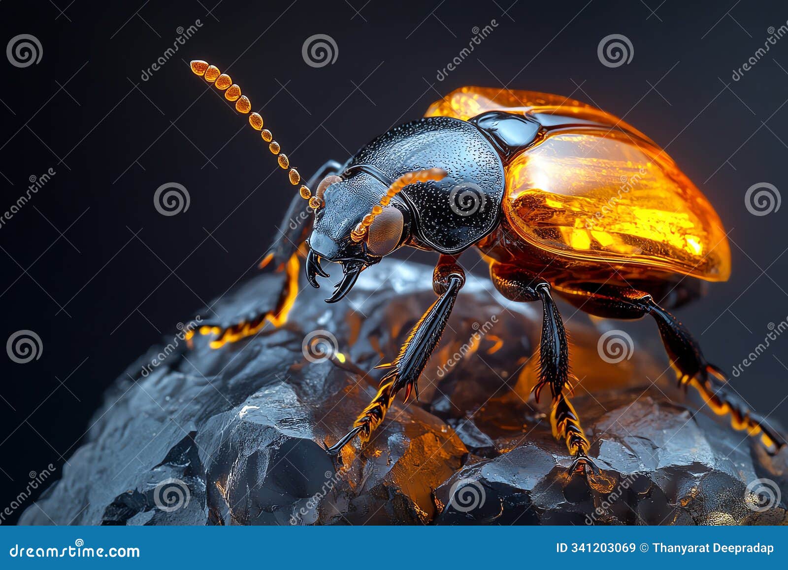 Beetles, Ancient Fossils, Preserved in Amber Provide a Glimpse into the ...