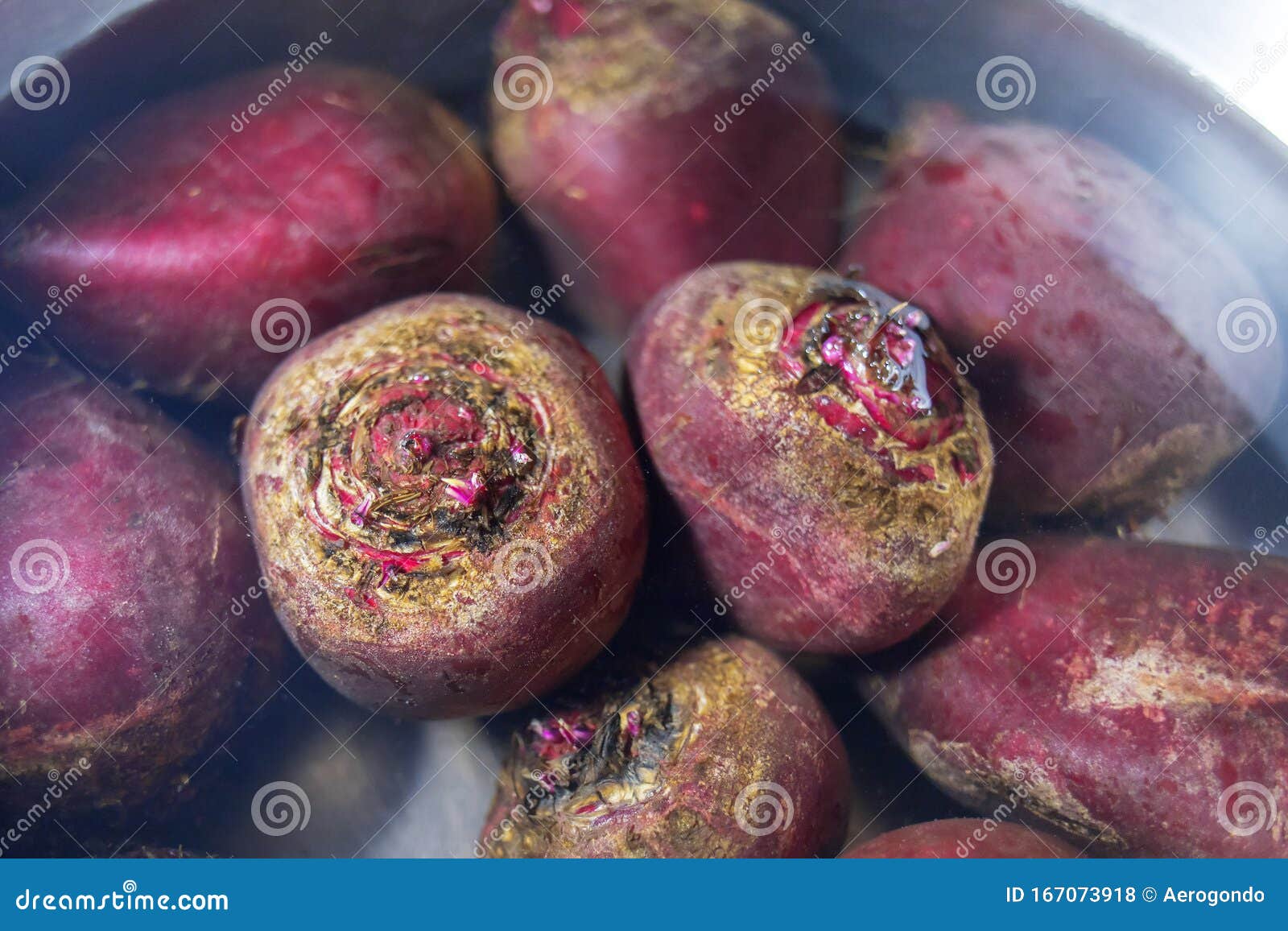 Beetroot Being Boiled and Prepared in Water Stock Photo - Image of ...