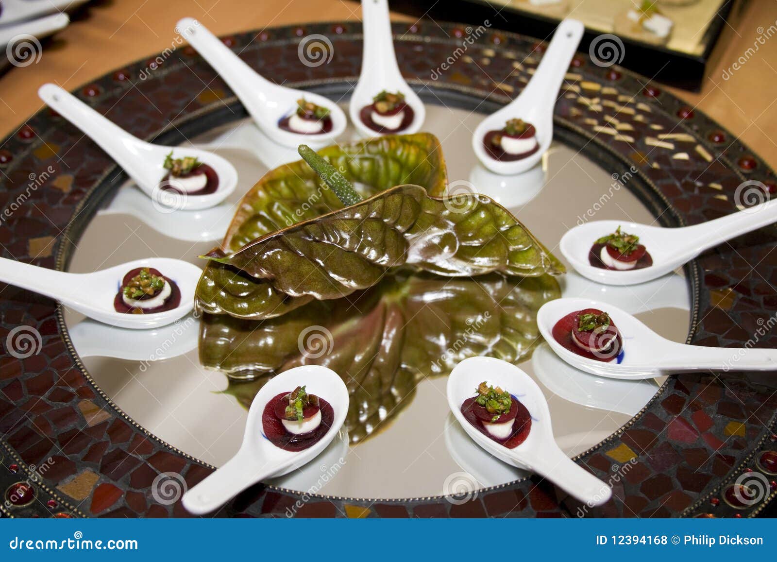 Beetroot Canapes stock photo. Image of luxury, healthy - 12394168