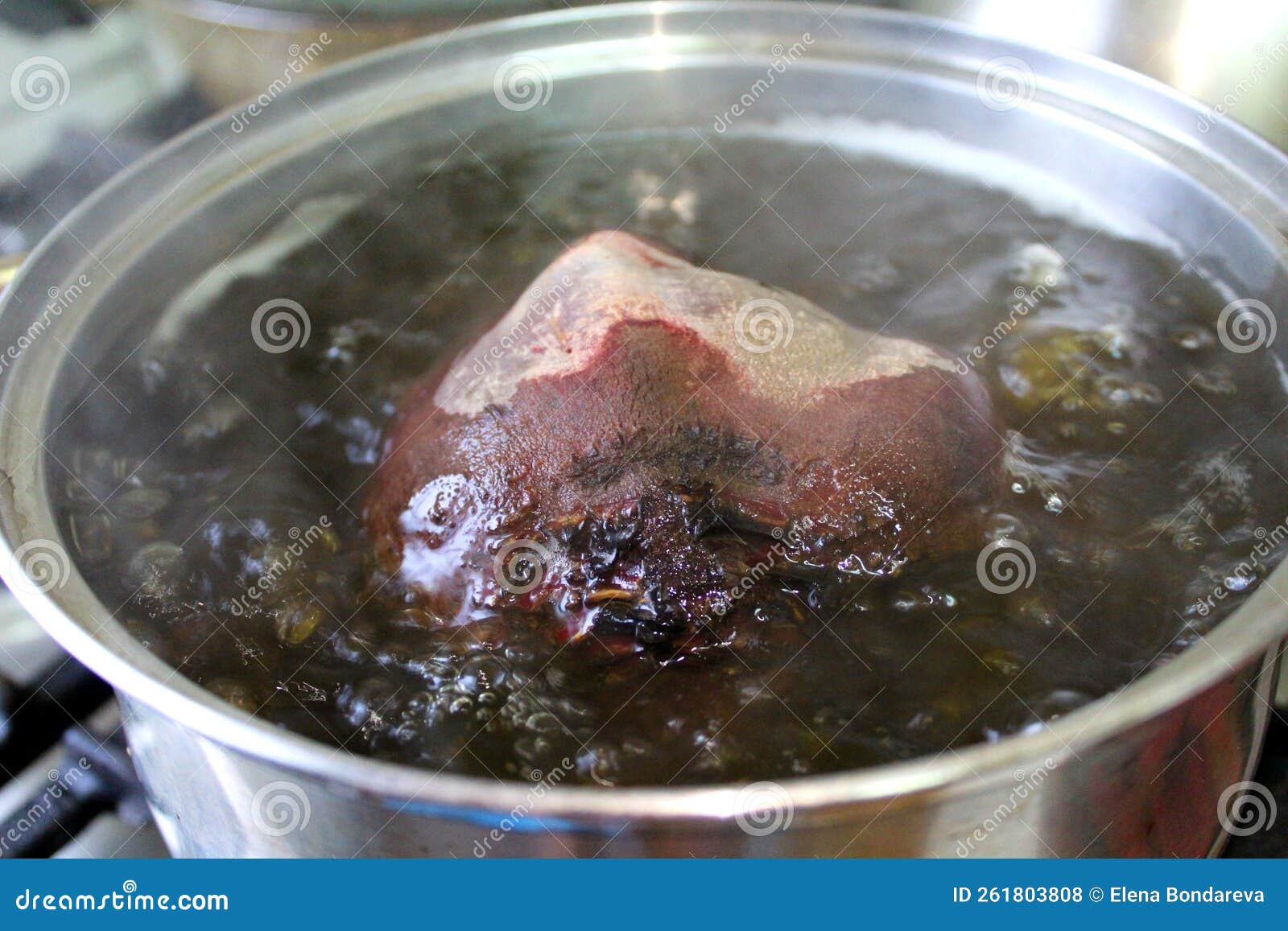 Beetroot is Cooked in a Saucepan Stock Photo - Image of borscht ...