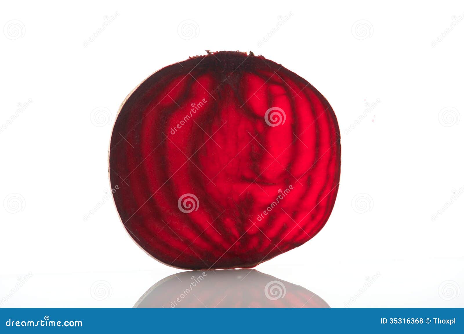 Beetroot cross section stock photo. Image of pattern - 35316368