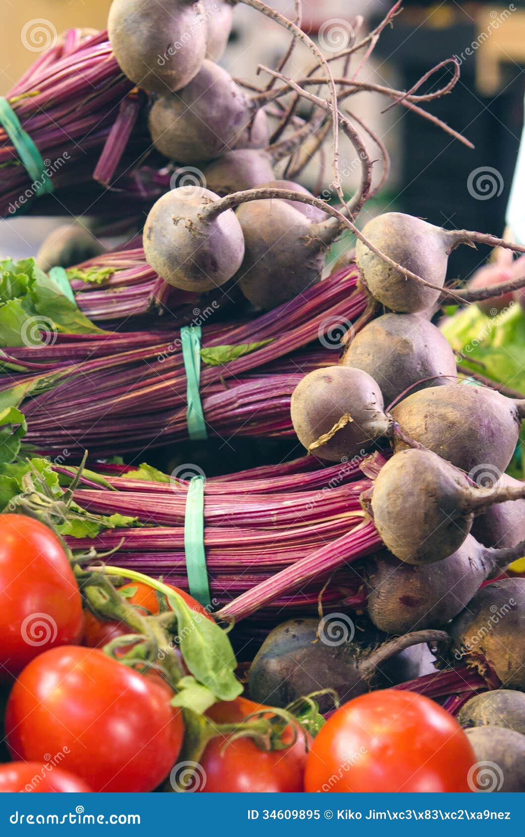 Beetroot in the market stock image. Image of beets, ecologically - 34609895