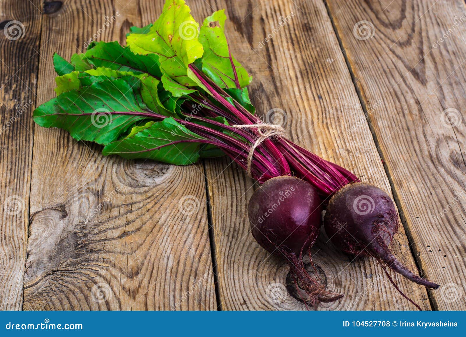 Beetroot on Old Wooden Table Stock Photo - Image of beetroots, brown ...