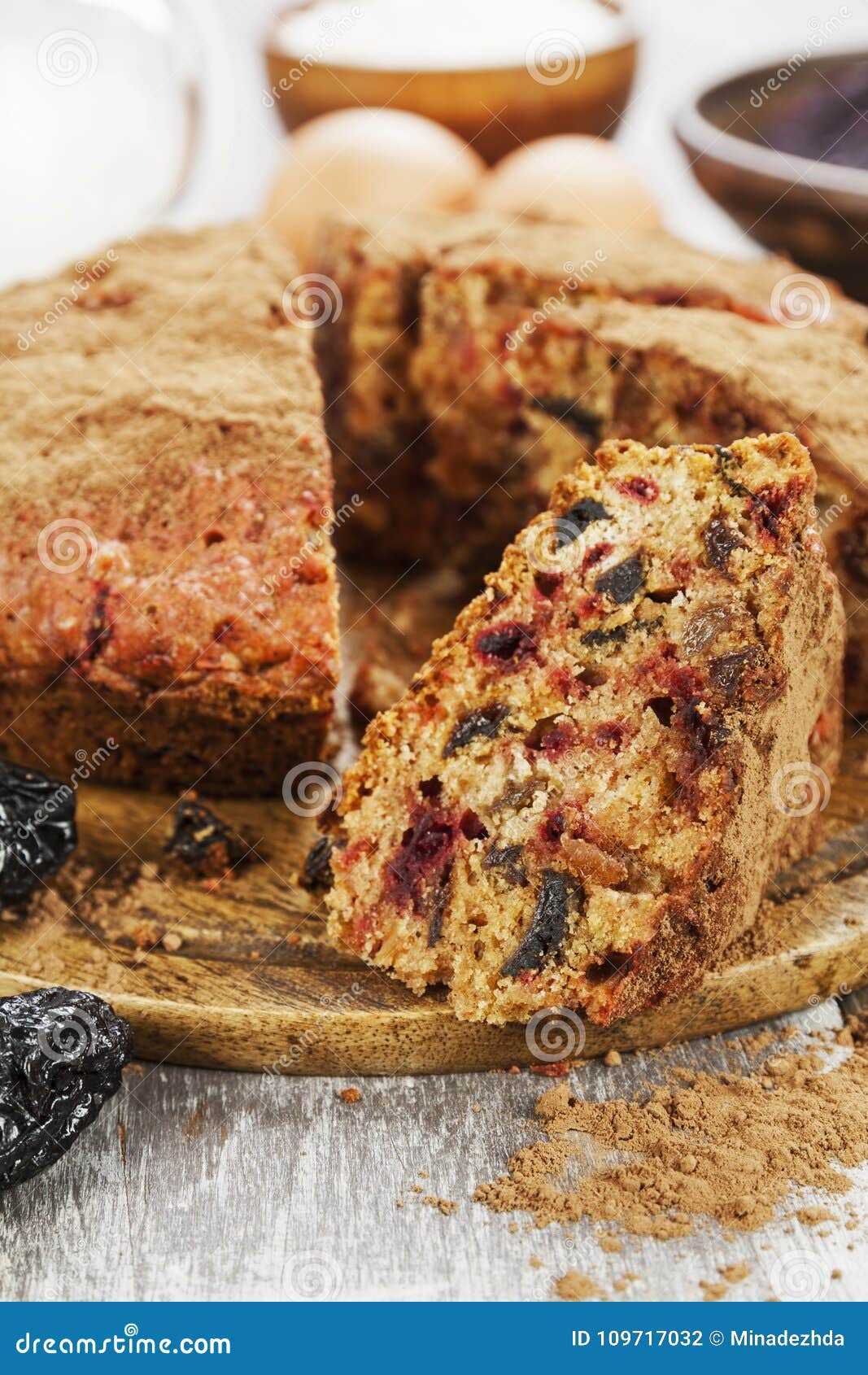 Beetroot pie with prunes stock photo. Image of fruits - 109717032