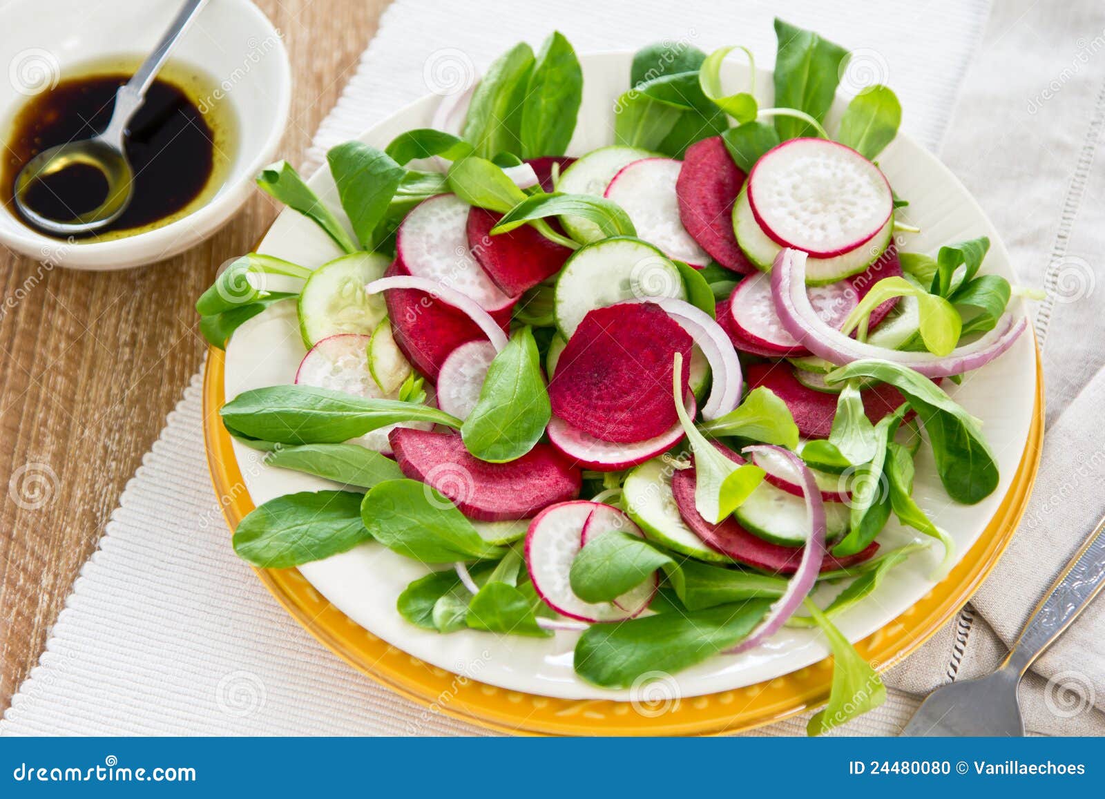 Beetroot and radish salad stock photo. Image of nutritious - 24480080