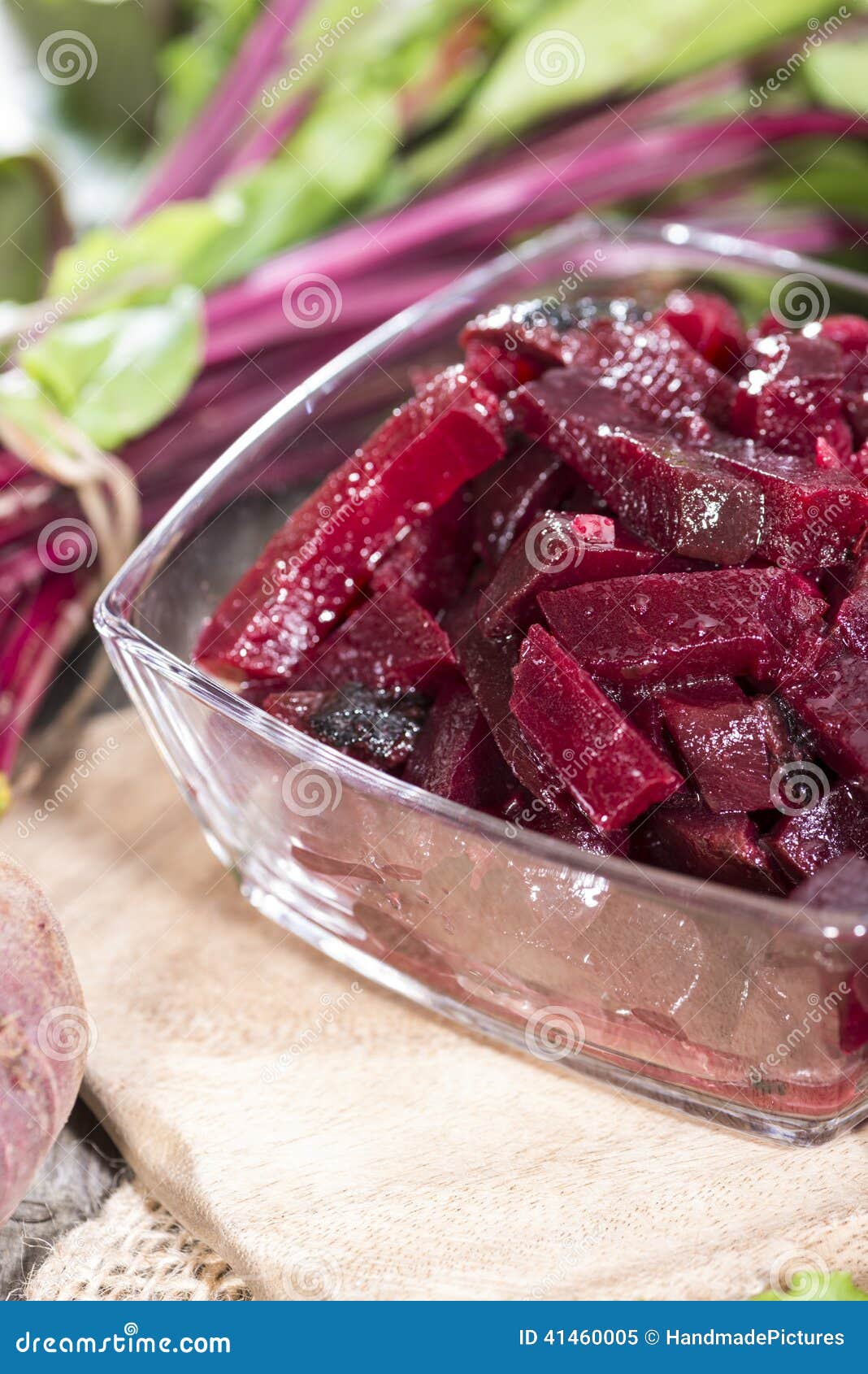 Beetroot Salad in a bowl stock image. Image of lifestyle - 41460005