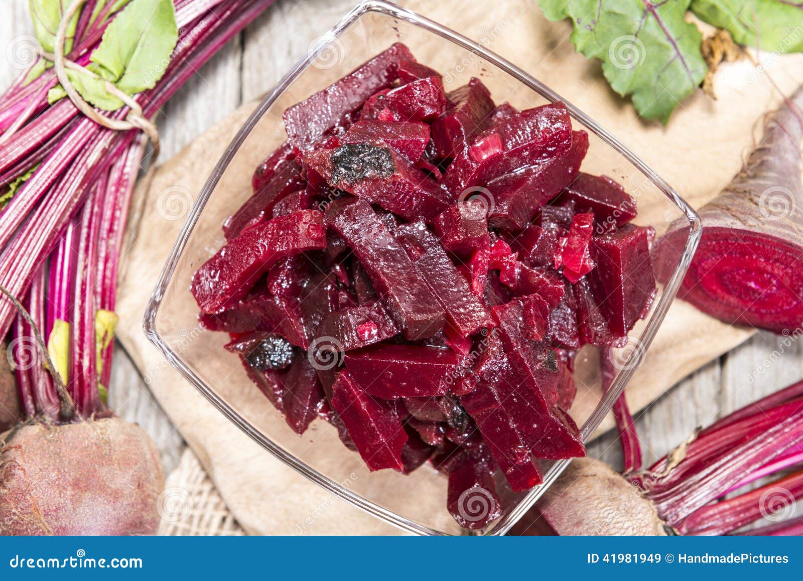 Beetroot Salad in a bowl stock image. Image of freshness - 41981949