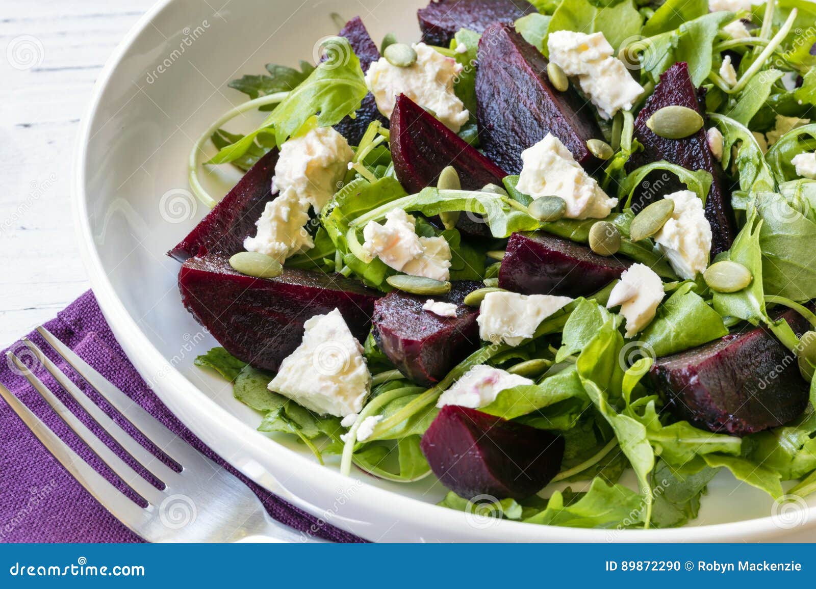 Beetroot Salad Side View stock photo. Image of food, beetroot - 89872290