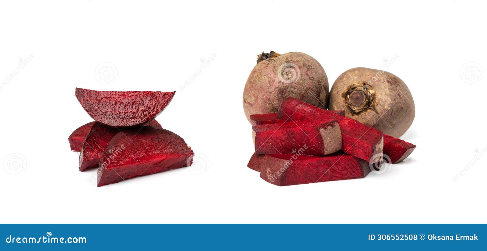 Beetroot Slice Isolated stock photo. Image of scattered - 306552508