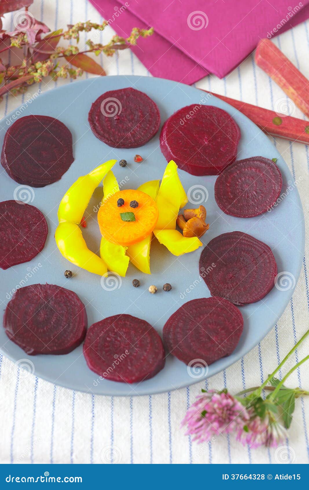 Beetroot slices stock photo. Image of food, pepper, sliced - 37664328