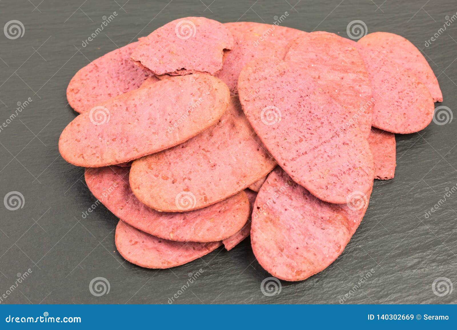 Beetroot cracker snack stock image. Image of snack, nourishment - 140302669
