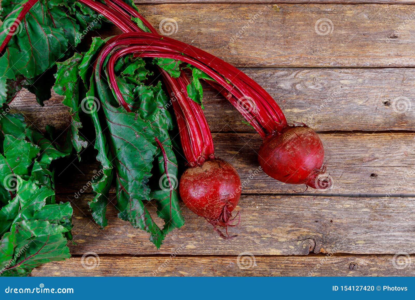 Beets, Bunch of Fresh Organic Beetroot on Wooden Background Stock Photo ...