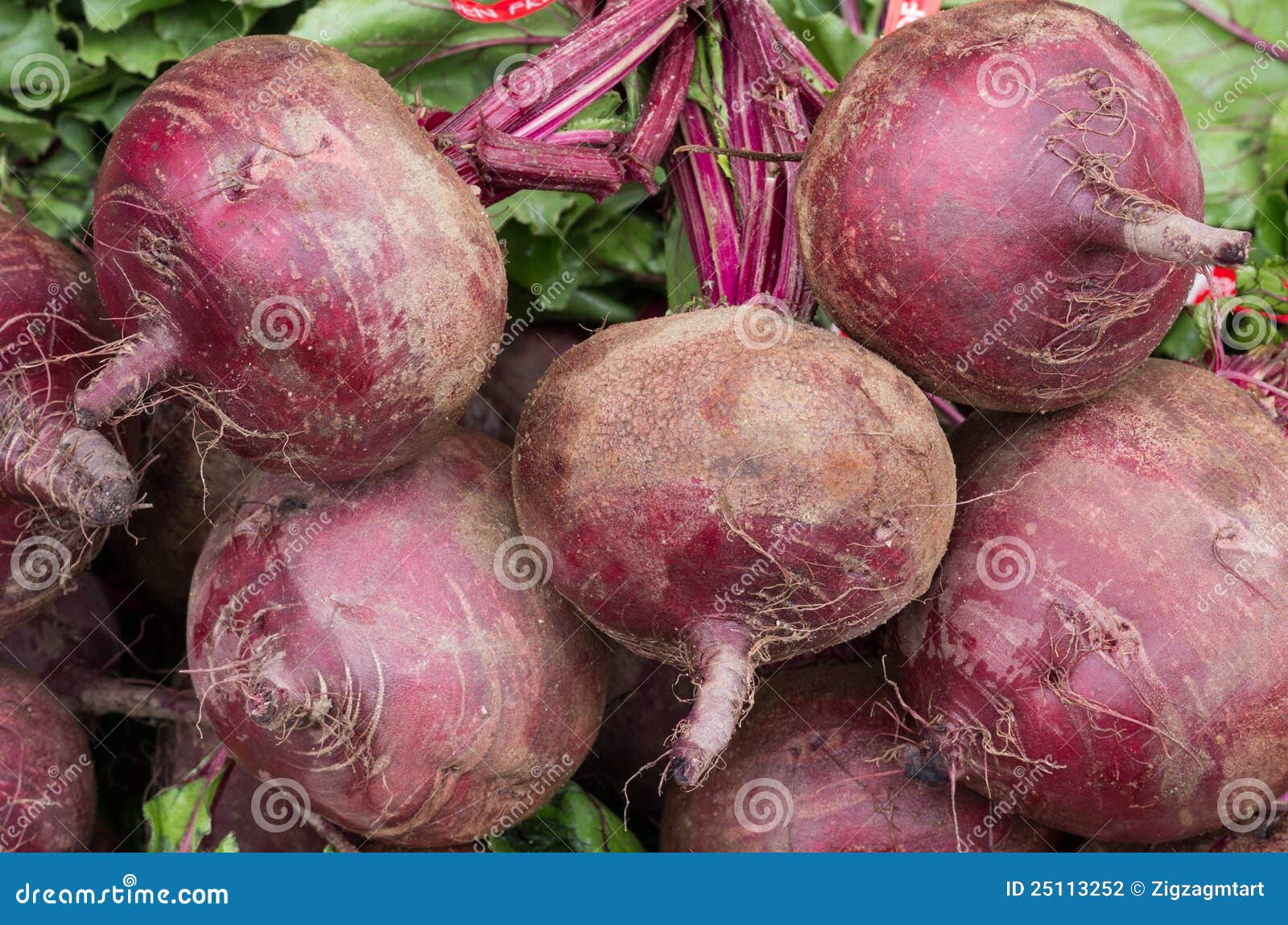 Beets Fresh Picked and Ready for Sale Stock Photo - Image of natural ...