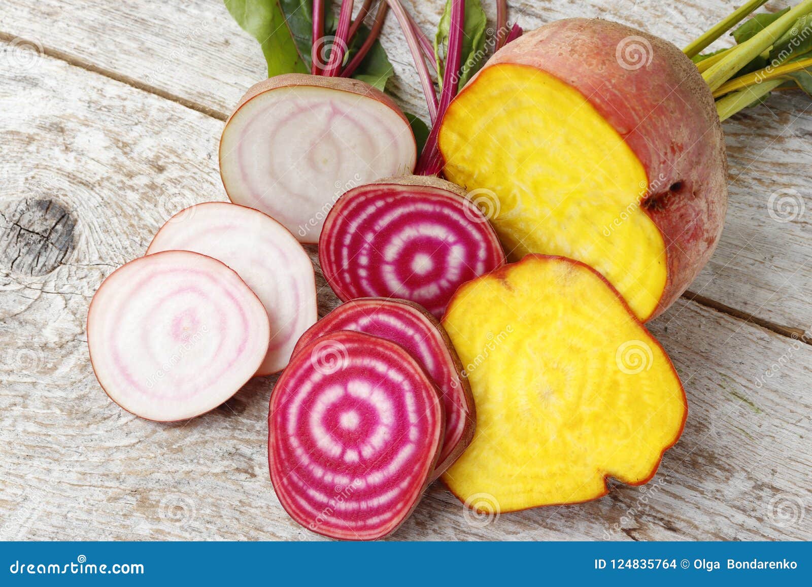 Beets, Three Different Varieties. Stock Photo - Image of outdoor ...