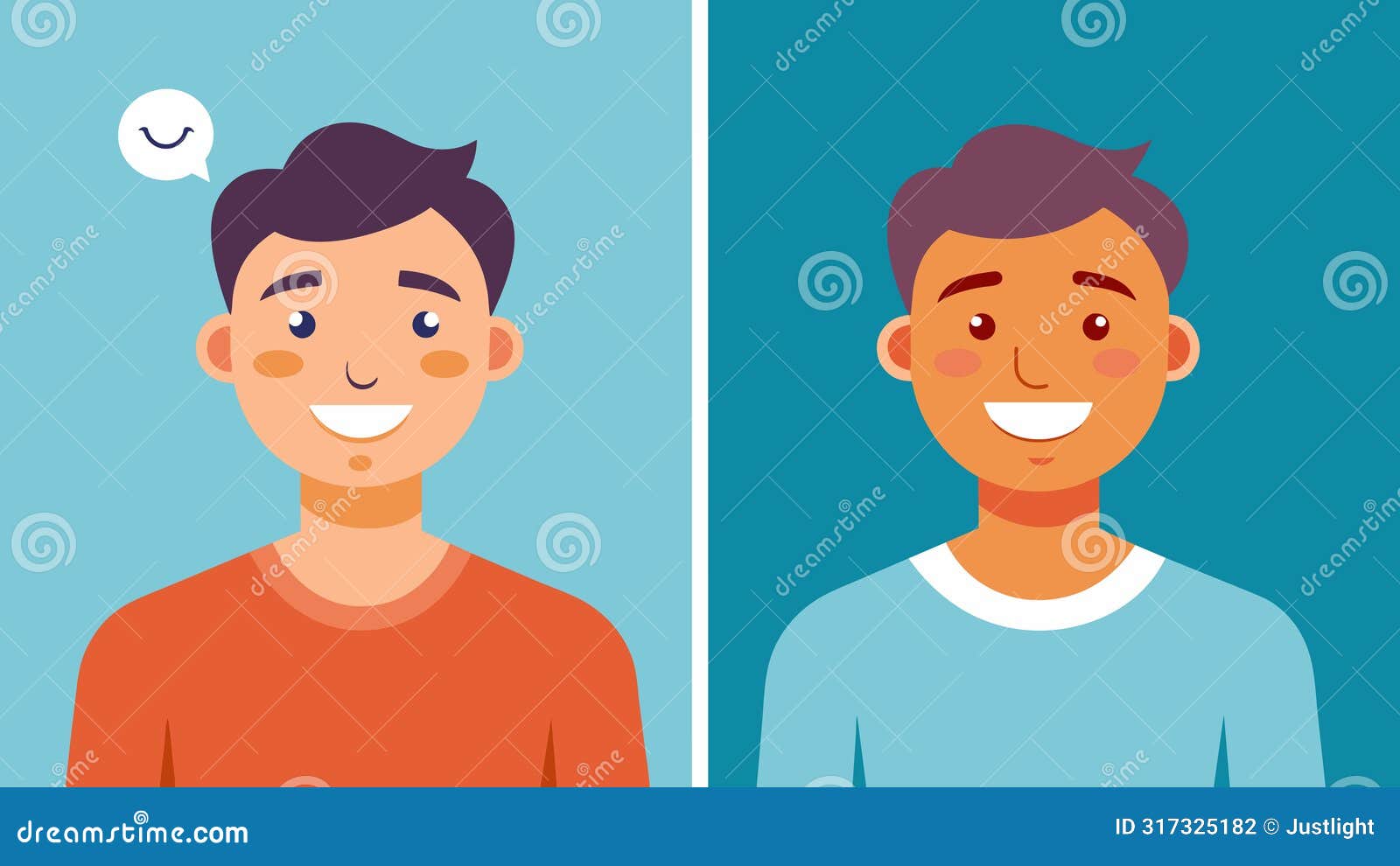 A Beforeandafter Comparison Of A Patients Facial Expressions With The ...