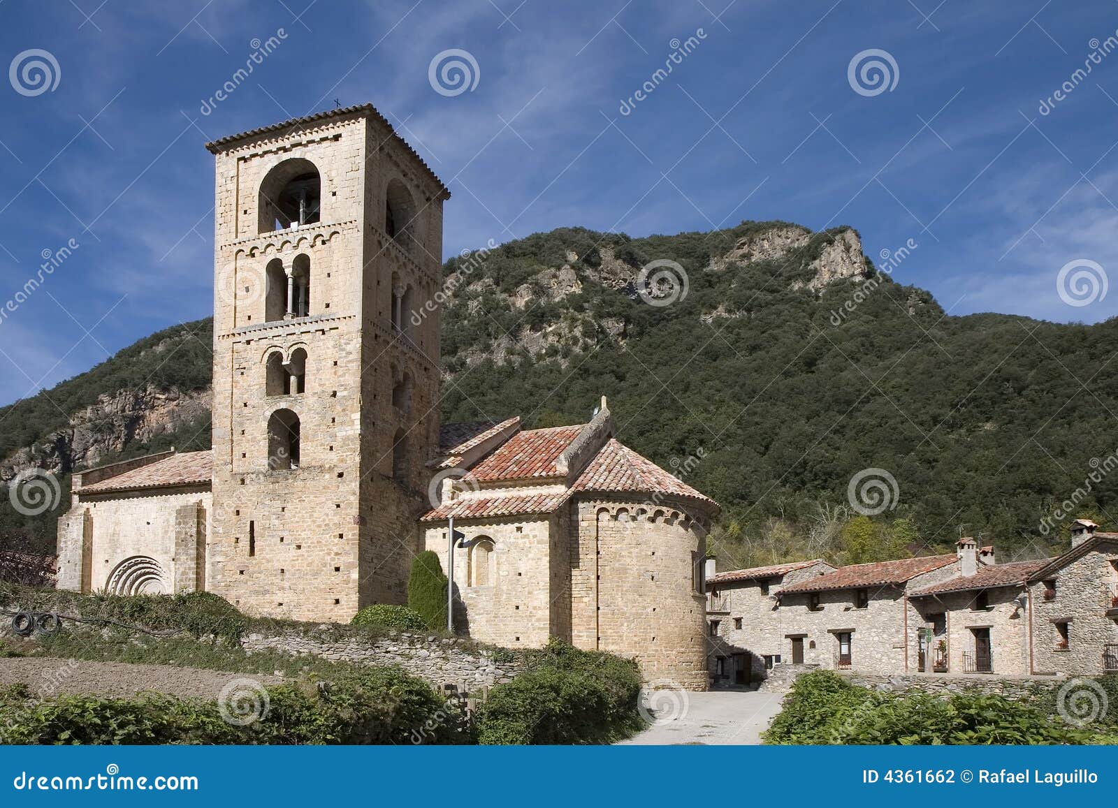 Beget, Catalonia, Spain stock photo. Image of brown, country - 4361662