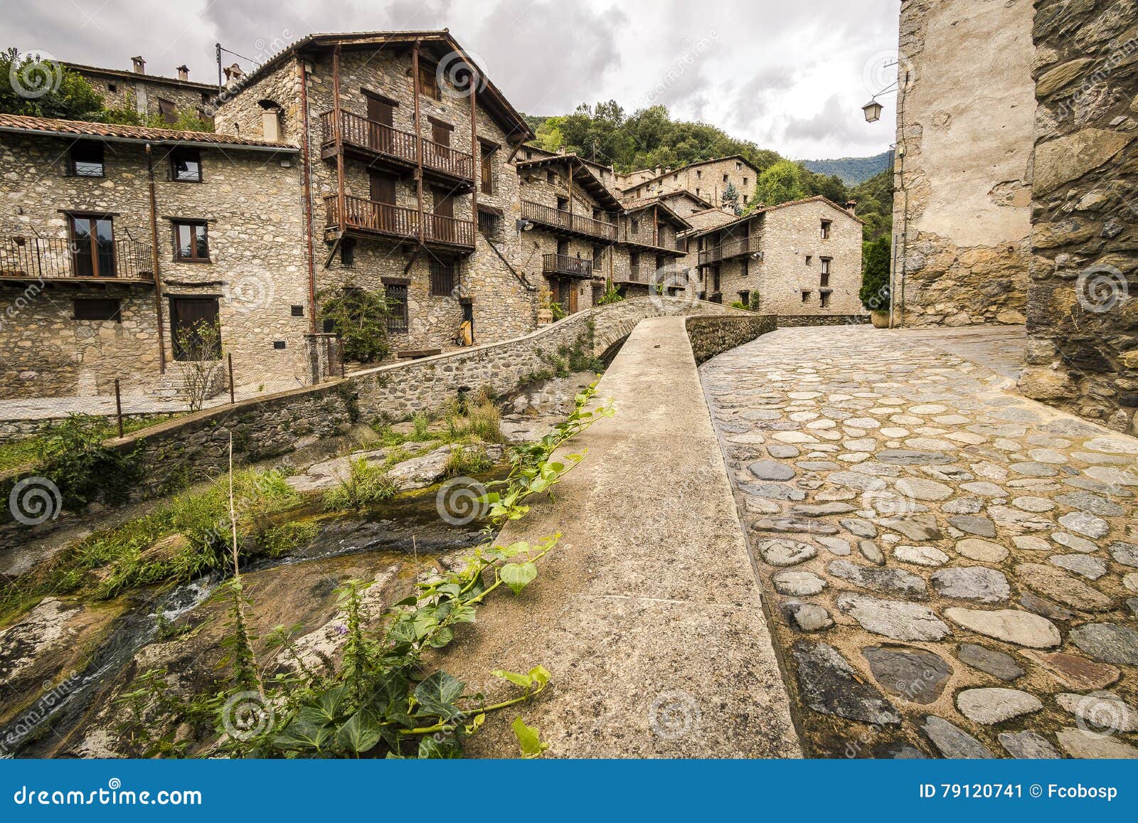 Beget Medieval Village, Spain Stock Image - Image of spain, villages ...