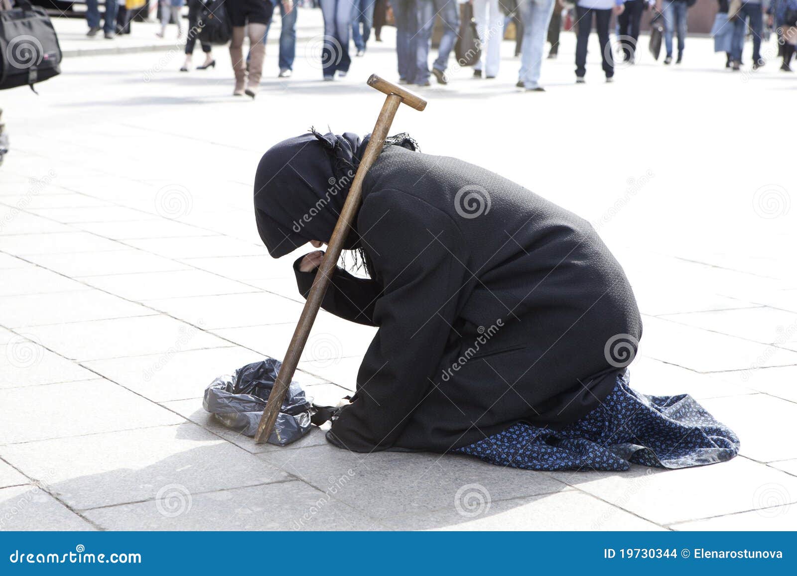 Beggar stock photo. Image of squere, weird, shawl, dress - 19730344