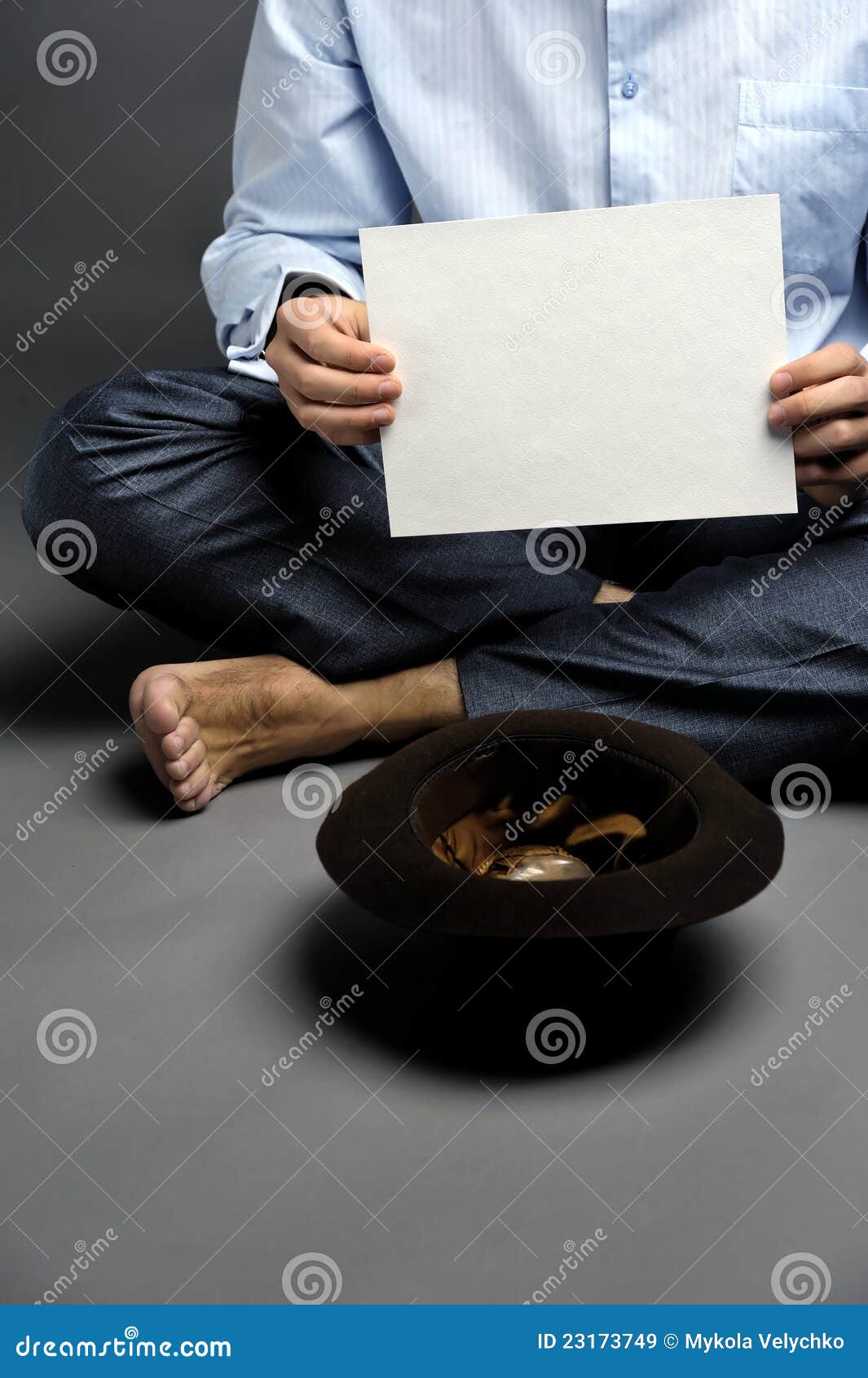 Beggar stock image. Image of employment, disappointment - 23173749
