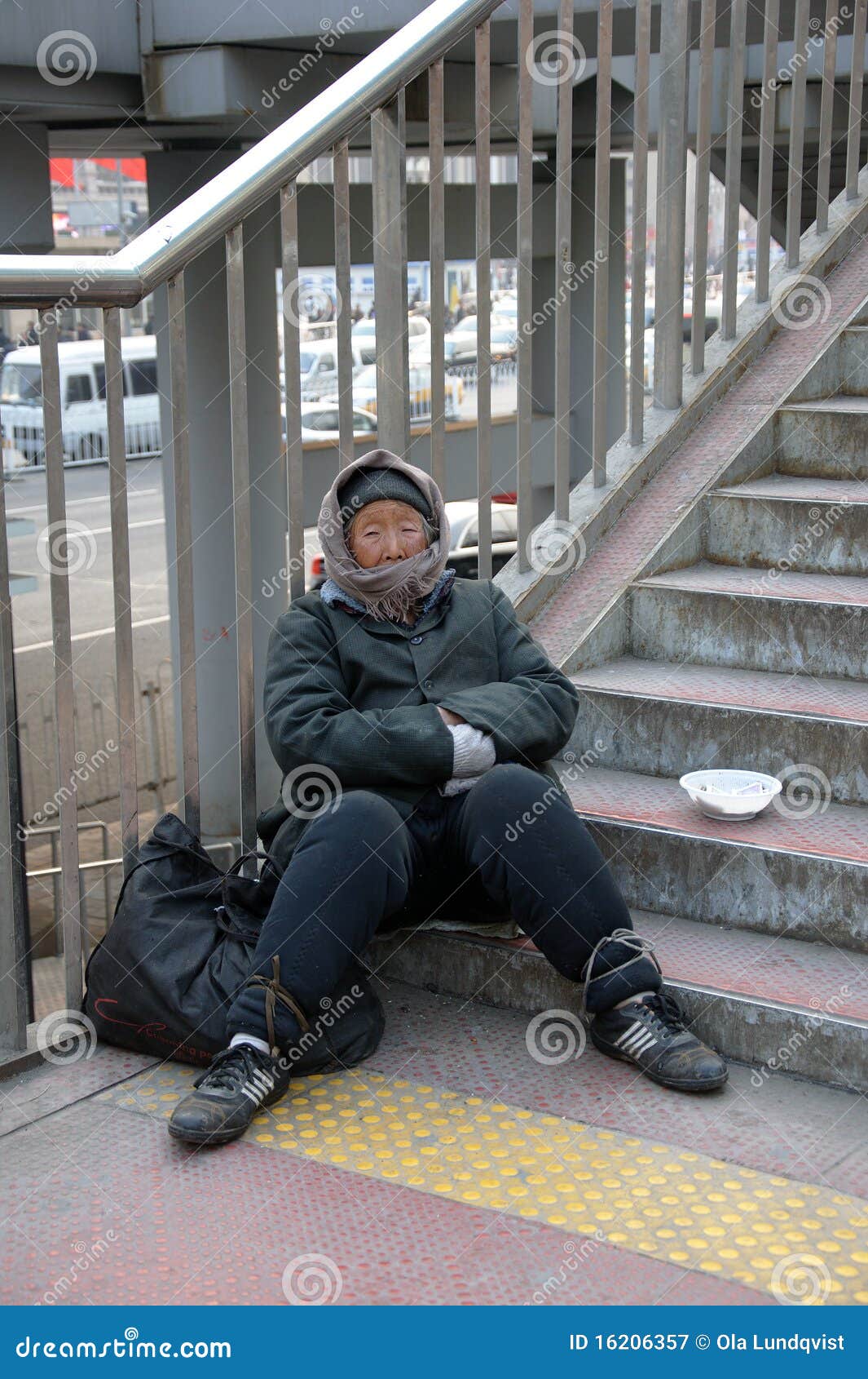 Beggar Lady editorial photography. Image of beggar, poverty - 16206357