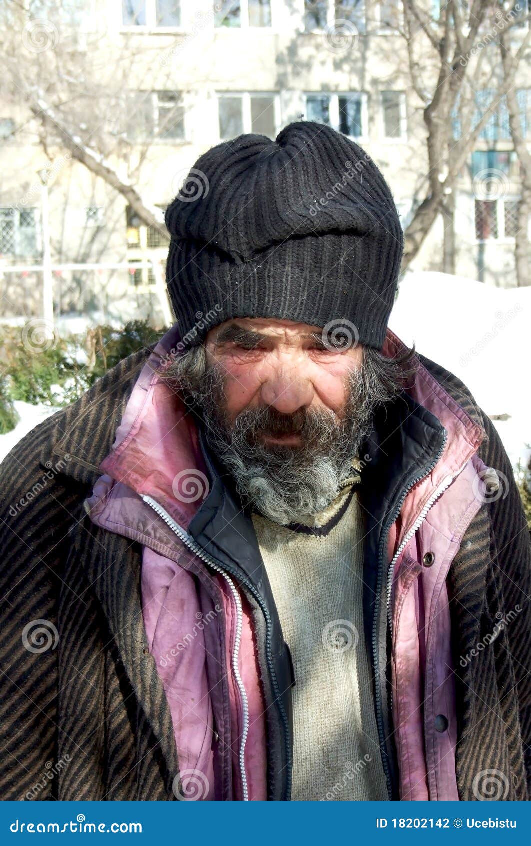 Begger editorial photography. Image of crises, measures - 18202142