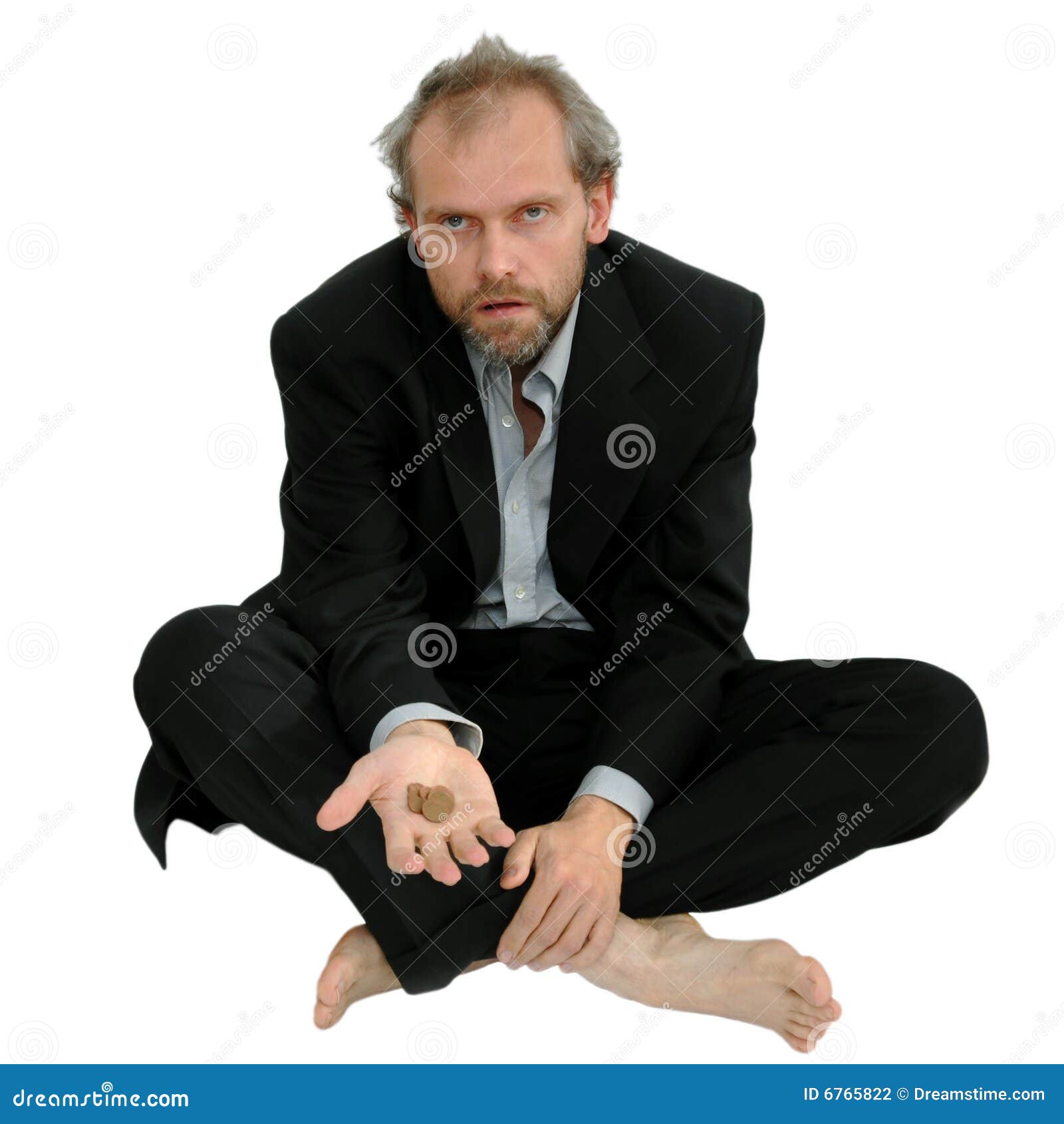 Begging businessman stock photo. Image of crisis, bankman - 6765822