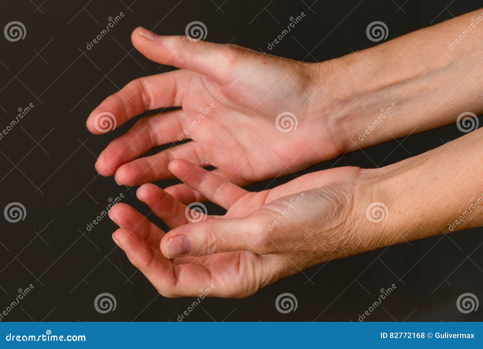 Begging hands, close-up stock photo. Image of dearth - 82772168