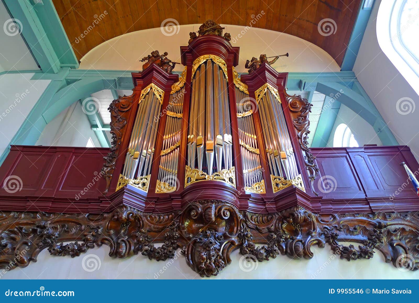Begijnhof Church Pipe Organ Stock Photo - Image of european, worship ...