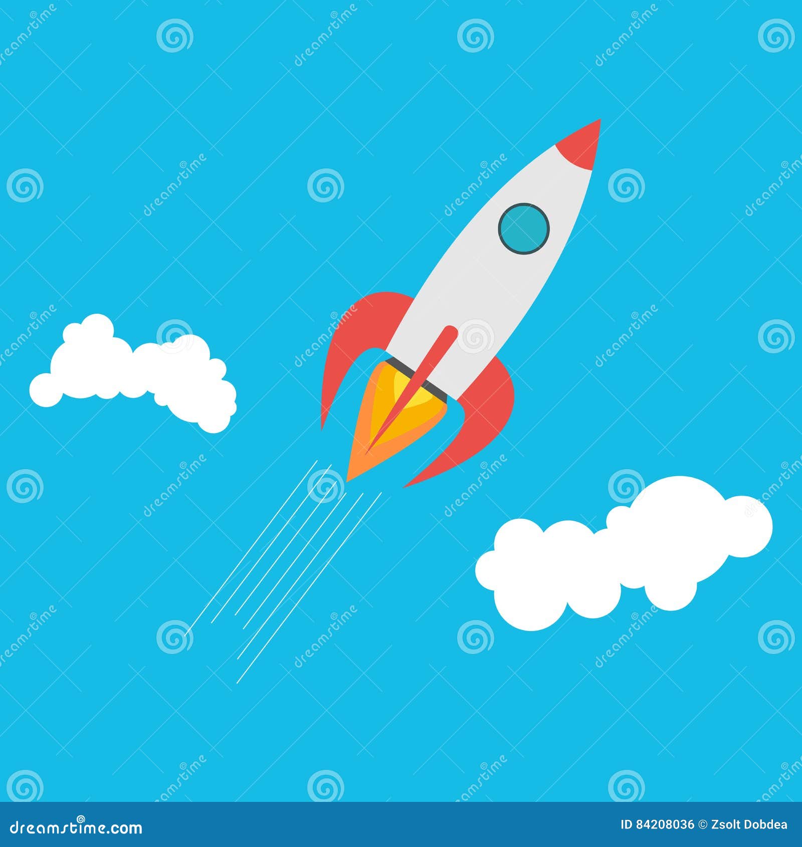 Beginnen Sie oben Symbol vektor abbildung. Illustration von platz ...