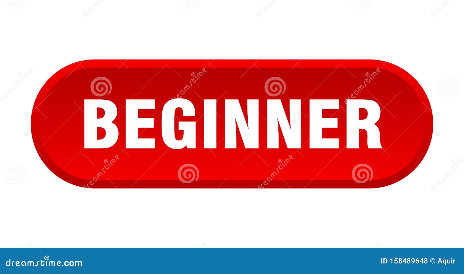 Beginner button stock vector. Illustration of peeler - 158489648