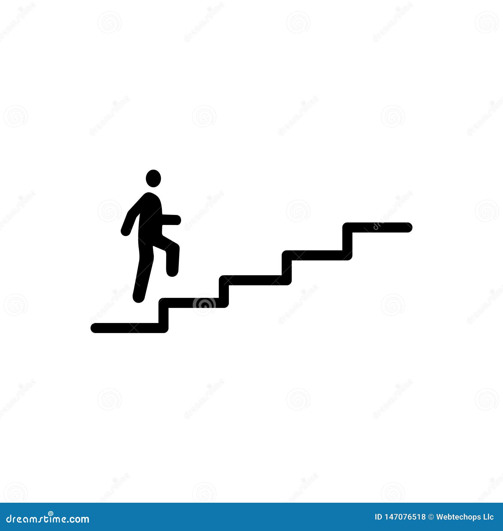 Black Solid Icon for Beginner, Starter and Start Stock Vector ...