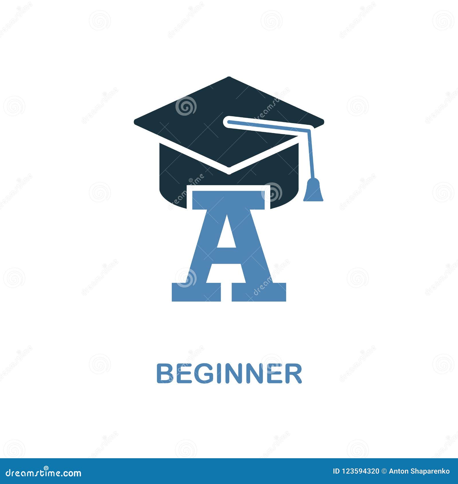 Beginner Icon. Simple Element Illustration. Beginner Pixel Perfect Icon ...