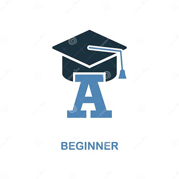 Beginner Icon. Simple Element Illustration. Beginner Pixel Perfect Icon ...