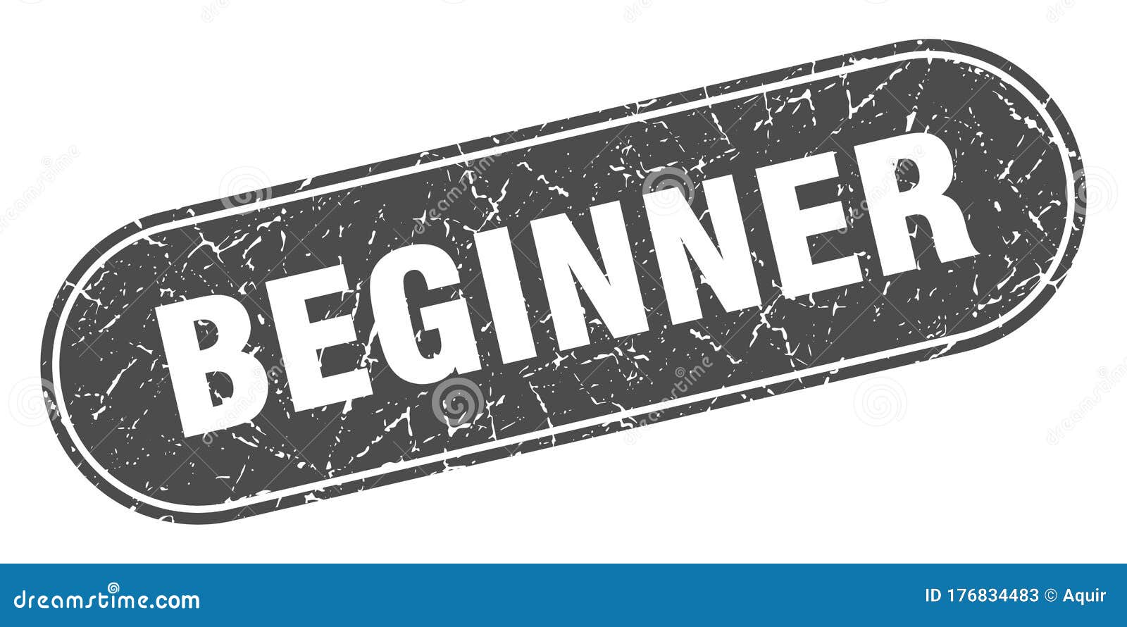 Beginner Sign. Beginner Grunge Stamp Stock Vector - Illustration of ...