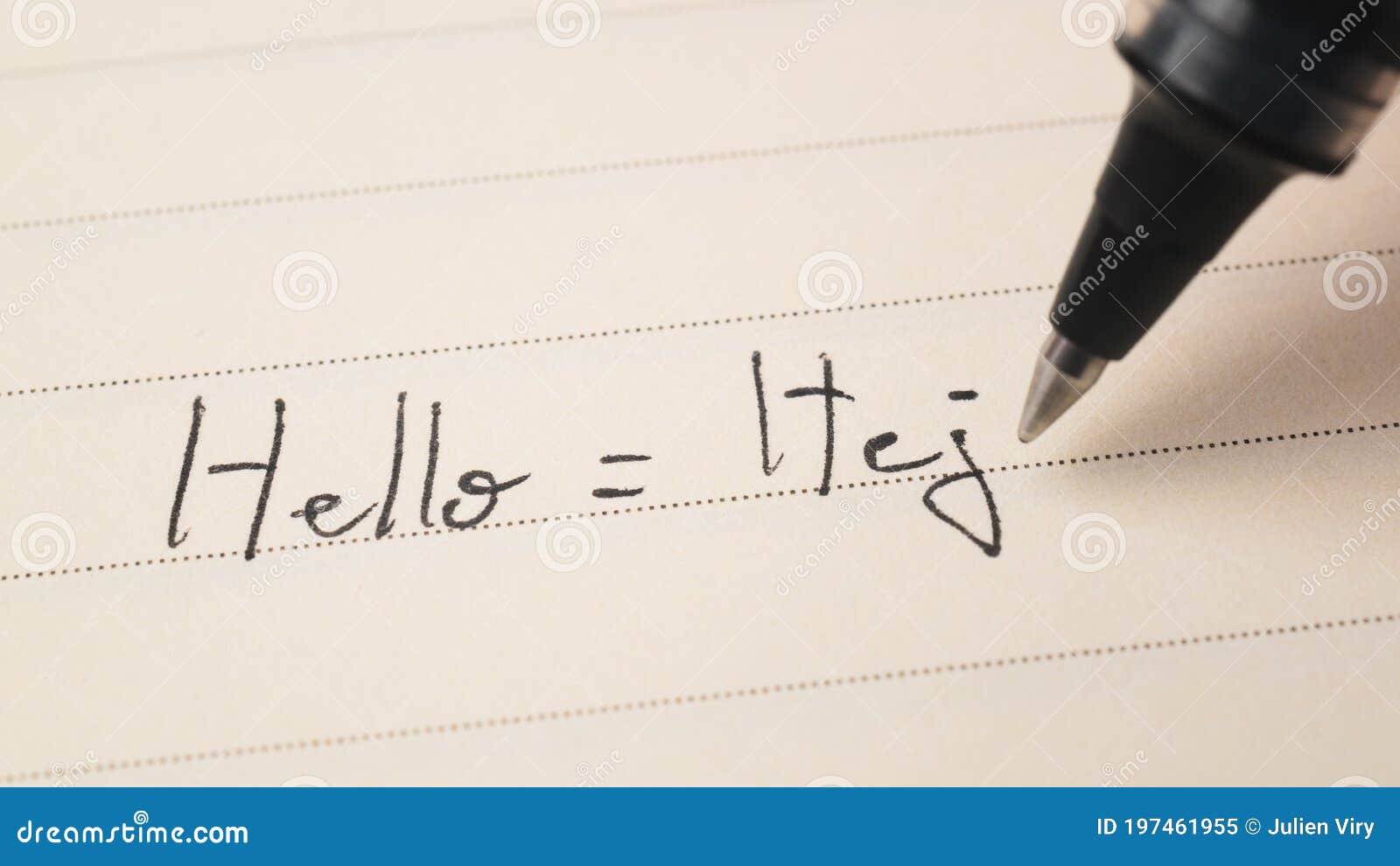 Swedish Language Hello