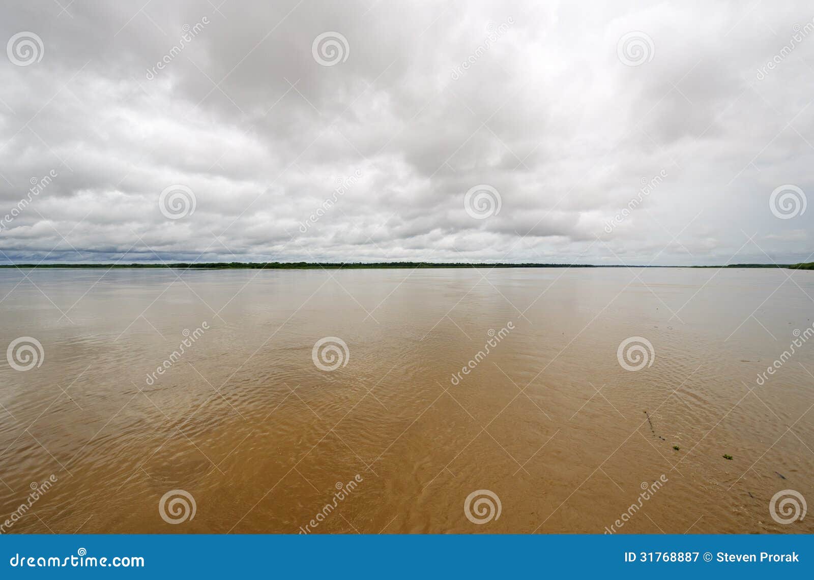 Beginning of the Amazon River Stock Image - Image of panorama, peru ...